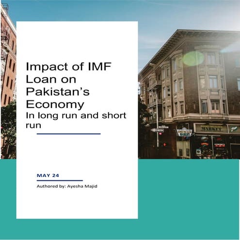 Impact of IMF loan on Pakistan's economy: In long run and short run | PDF