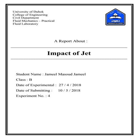 Impact of jet | PDF