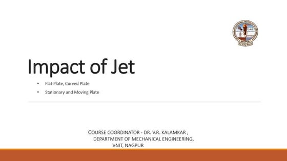 Mechanical Engineering-Fluid mechanics-impact of jets | PDF | Physics ...