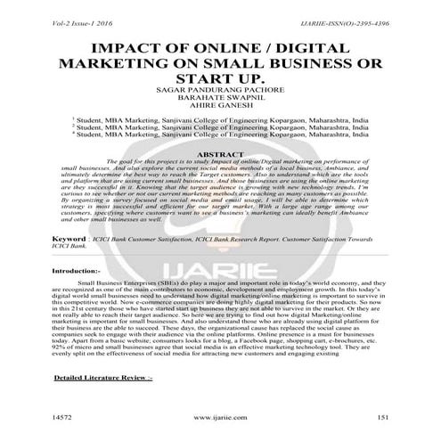 IMPACT_OF_ONLINE___DIGITAL_MARKETING_ON_SMALL__BUSINESS_OR_START_UP__ijariie14572.pdf | Social ...