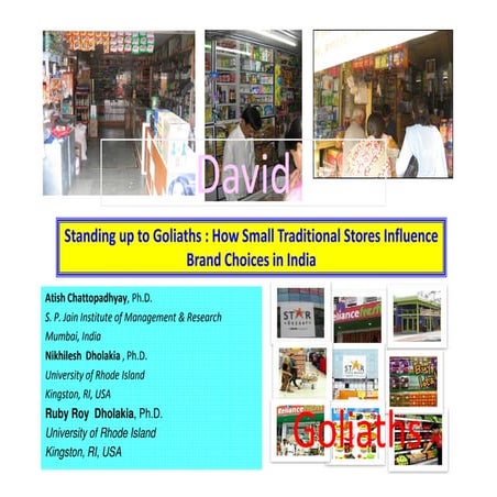 Impact of Organized Retail on Small Traditional Stores in India | PDF ...