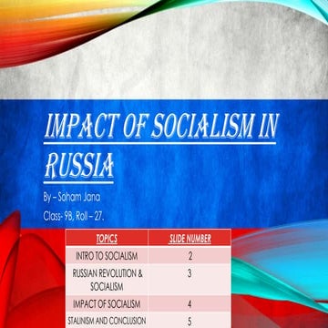 IMPACT OF SOCIALISM IN RUSSIA.pdf