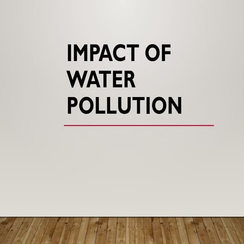 Comprehensive Analysis of Global Water Pollution and Its Multifaceted ...