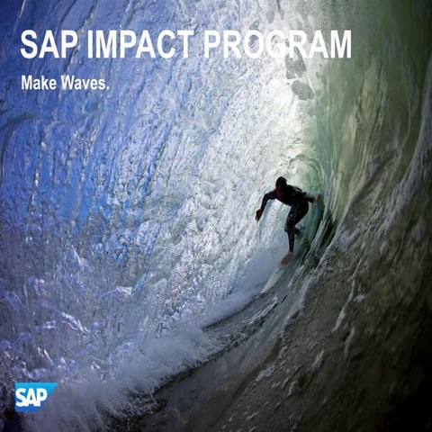 SAP Pinnacle Awards - Social Impact - Pitch Deck.pptx