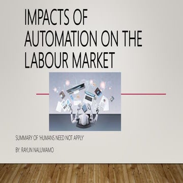 IMPACT OF AUTOMATION ON THE LABOUR MARKET.pptx