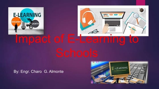 E-Learning ppt.pptx | Education industry | Industries