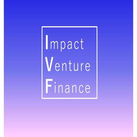 Impact venture finance | PPT