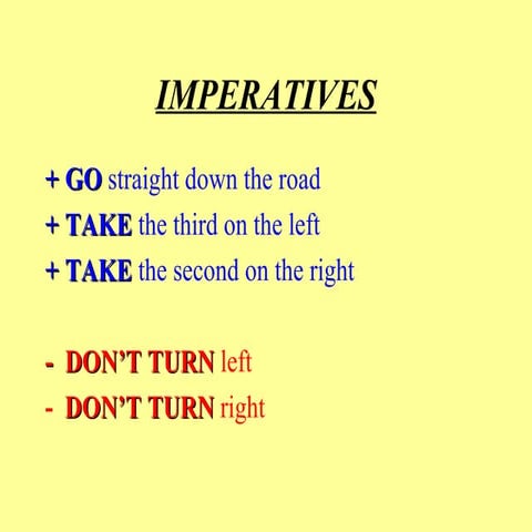 Imperatives | PPT