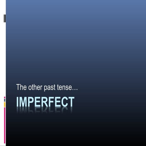Imperfect | PPT
