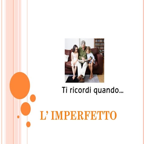 Imperfetto | PPT