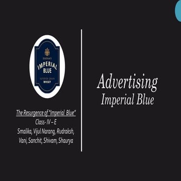 The Resurgence of Imperial Blue | PDF