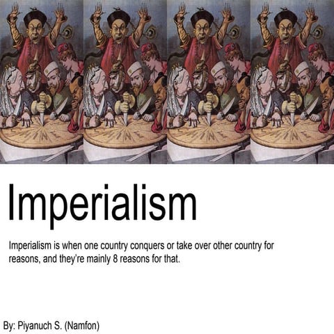 Motives for Imperialism | PDF