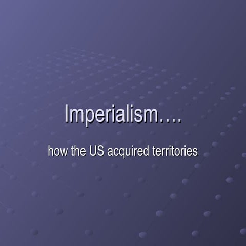 Imperialism chapter 7 | DOCX