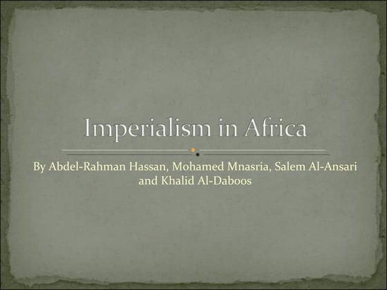 Decolonization | PPT