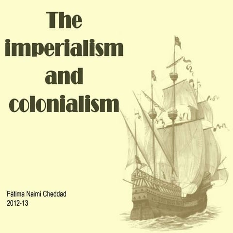 Imperialism and colonialism | PPTX