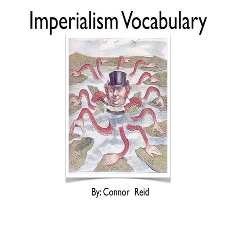 Imperialism vocabulary | KEY