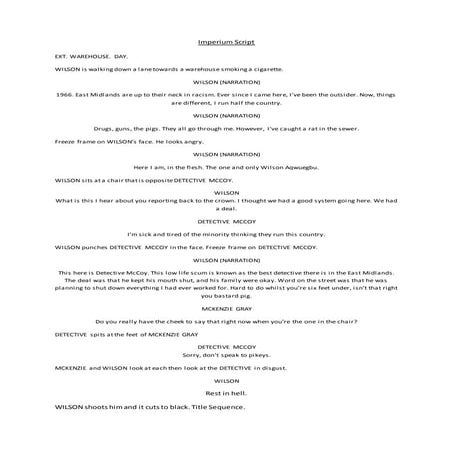 Imperium script | PDF