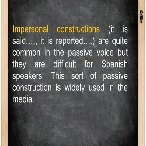 Impersonal constructions (it_is_said | PPT