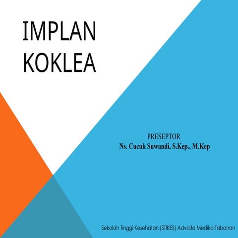 IMPLAN KOKLEA............................ppt