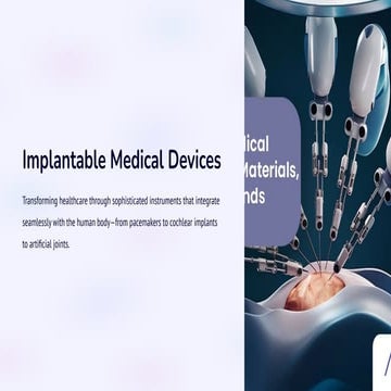 Advanced Implantable Medical Devices for Patients. | PDF