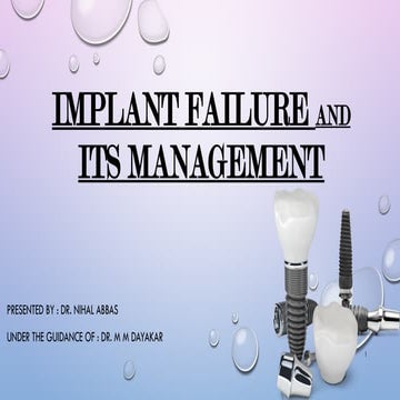 Implant failure & its management (Final).pptx