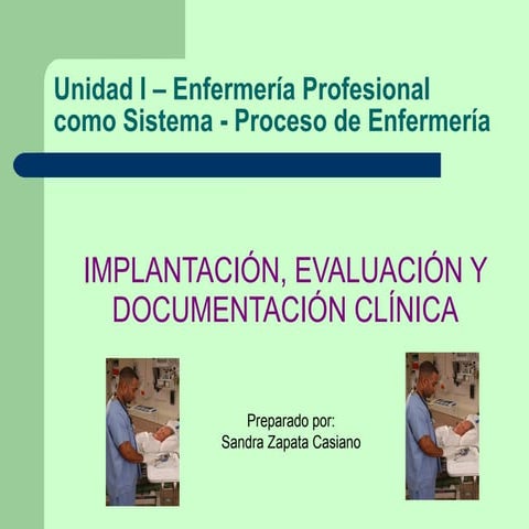 Implementaci N Evaluaci N Y Documentaci N Cl Nica | PPT