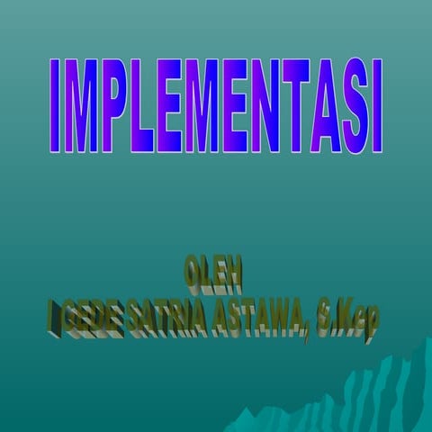 Implementasi | PPT