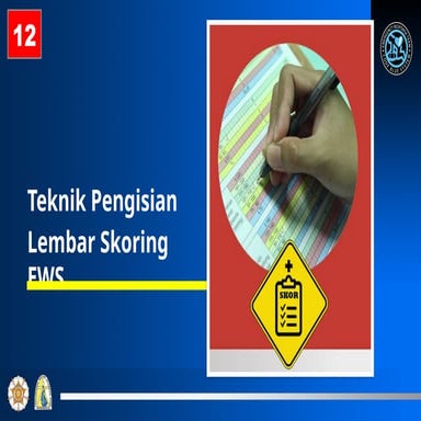 pengisian lembar Early warning score (EWS) | PPTX