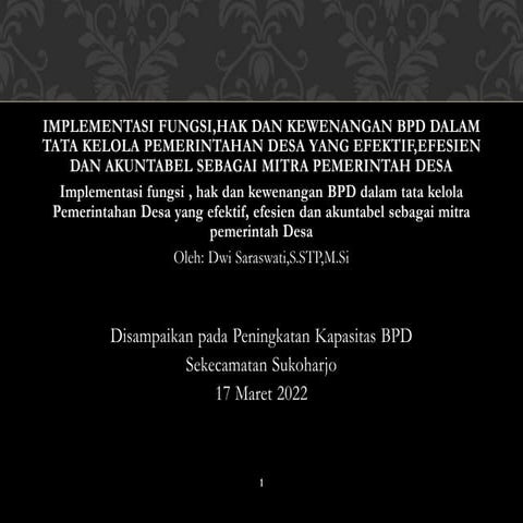 IMPLEMENTASI FUNGSI,HAK DAN KEWENANGAN BPD.pptx