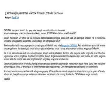 Implementasi Mikrotik Wireless Controller CAPsMAN.pptx