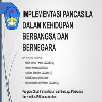 IMPLEMENTASI PANCASILA DALAM KEHIDUPAN BERBANGSA DAN BERNEGARA.pptx