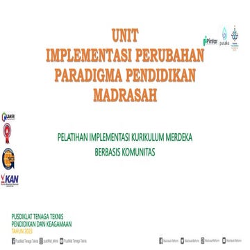 Implementasi Perubahan Paradigma Pendidikan Madrasah.pptx