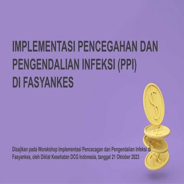 Implementasi PPI di Fasyankes masyarakat | PPTX