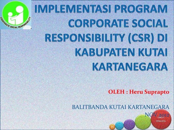 Ppt corporate social responsibility (csr) | PPT