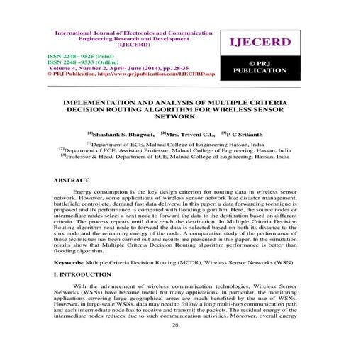 Implementing Packet Broadcasting Algorithm Of Mimo Based Mobile Ad Ho…
