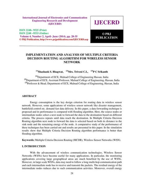 Implementing Packet Broadcasting Algorithm Of Mimo Based Mobile Ad Ho…