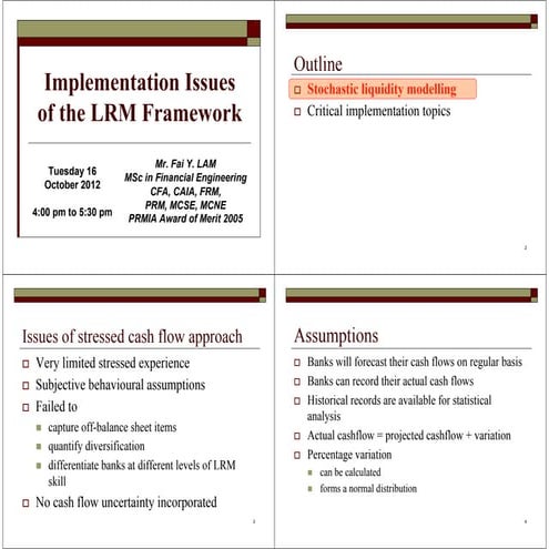 Implementation issues of the lrm framework | PDF