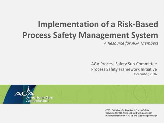 Step-by-Step Guide to Process Safety Management(PSM) Implementation | PPT