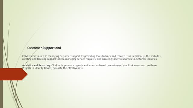 Implementation Of Crm Practices Pptx