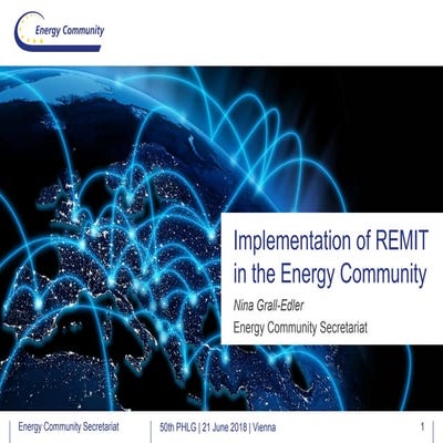 tew (09.10.18) - Role of the organized market under remit | PDF