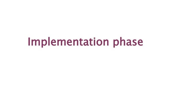 Monitoring and Evaluation phase | PPT