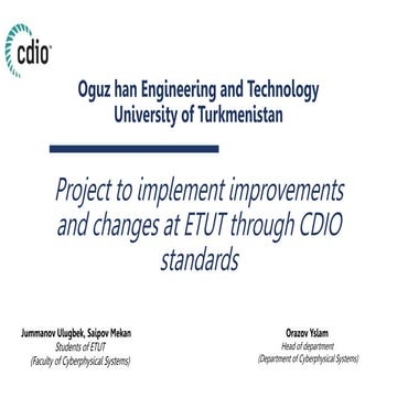 Implementation of CDIO standards at ETUT.pptx