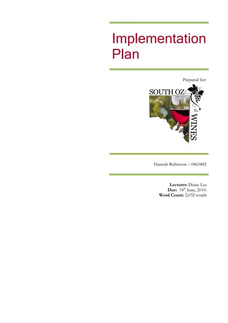 MARKETING STRATEGIES AND IMPLEMENTATION | PPT