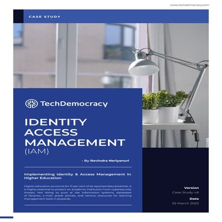 Implementing IAM in Higher Education | PDF