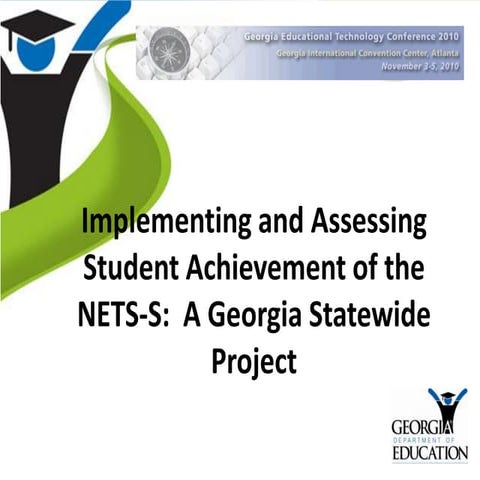 Implementing and assessing student achievement of the nets s | PPT