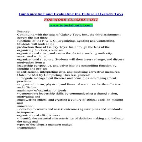 Bmgt 364 assignment 2 mini management plan | DOCX