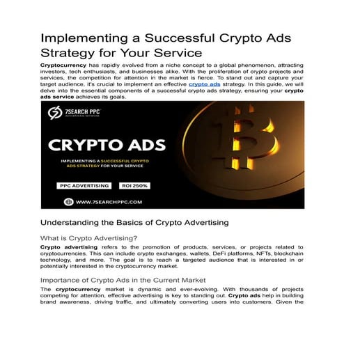 Implementing a Successful Crypto Ads Strategy for Your Service.pdf