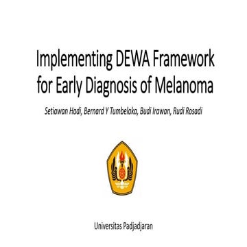 Implementing DEWA Framework for Early Diagnosis of Melanoma | PDF ...
