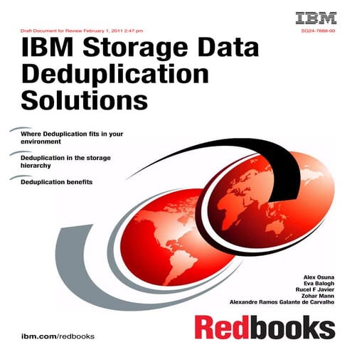 Implementing Ibm Storage Data Deduplication Solutions Sg247888 Pdf Databases Computer