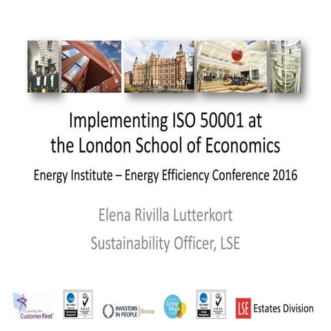 Implementing ISO 50001 at the London School of Economics | PDF | Power ...